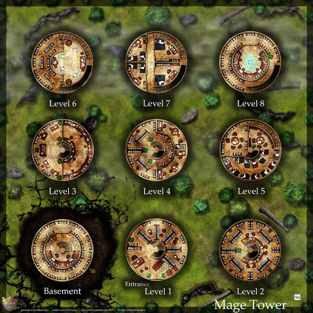 Confraria dos RPGs: Dungeons (e mapas) para suas aventuras - 112