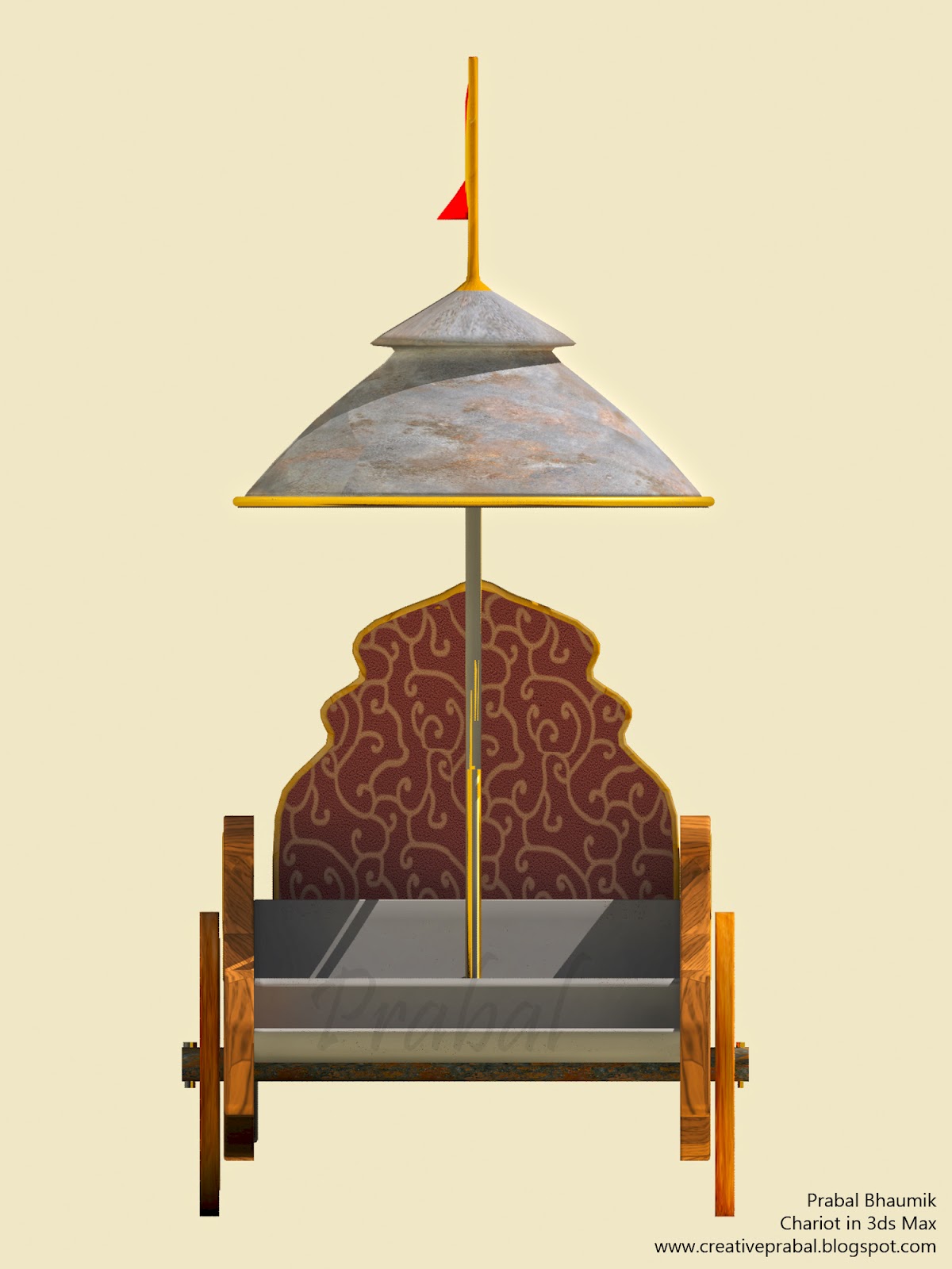 3D Chariot of Myth | Creative Prabal