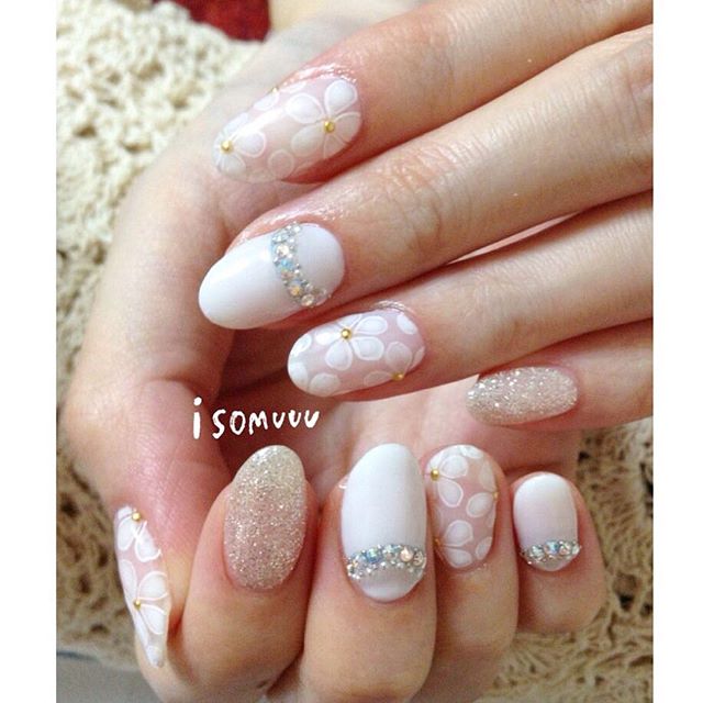30+ Beautiful white Fall Nails Art Design for Career Women
