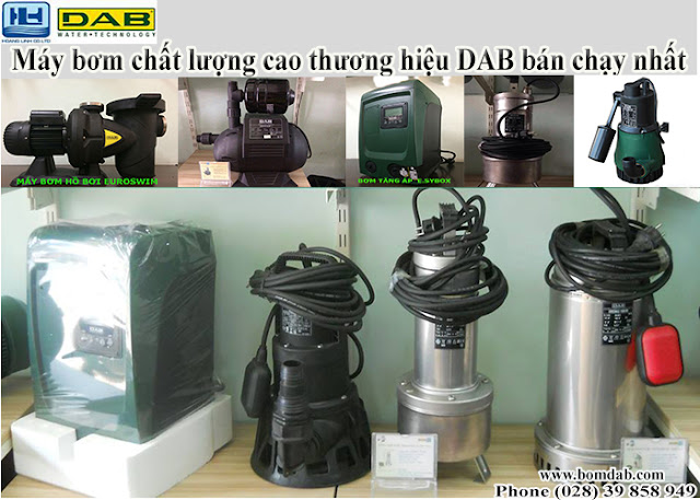 Máy Bơm Nước Dân Dụng DAB ITALY - Công Ty Hoàng Linh