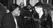Mary McCloud Bethune and Eleanor Roosevelt - by Nan Brooks