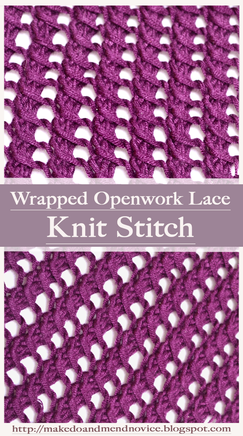 Openwork Knit Stitch Patterns