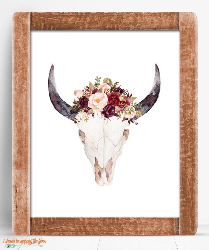 Eight Boho Fall Printables | i should be mopping the floor