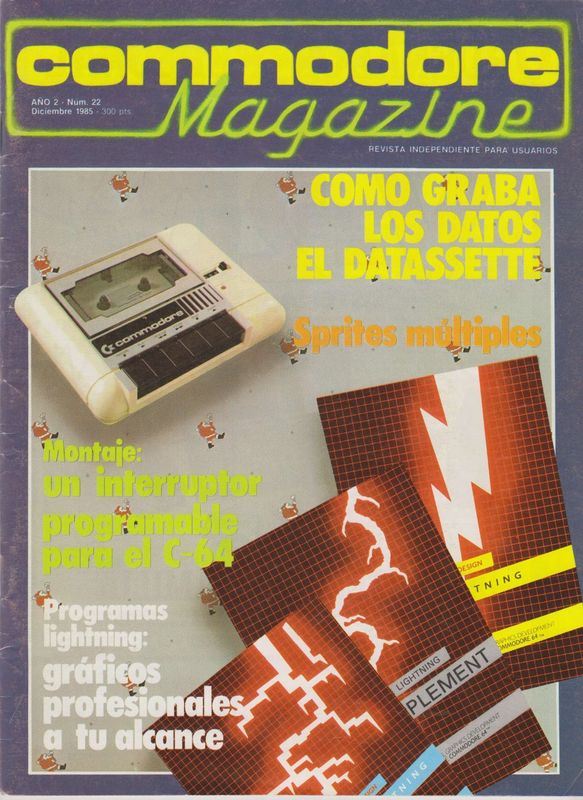 INDiceretro - Commodore Magazine #22 (1985) (Revistas)