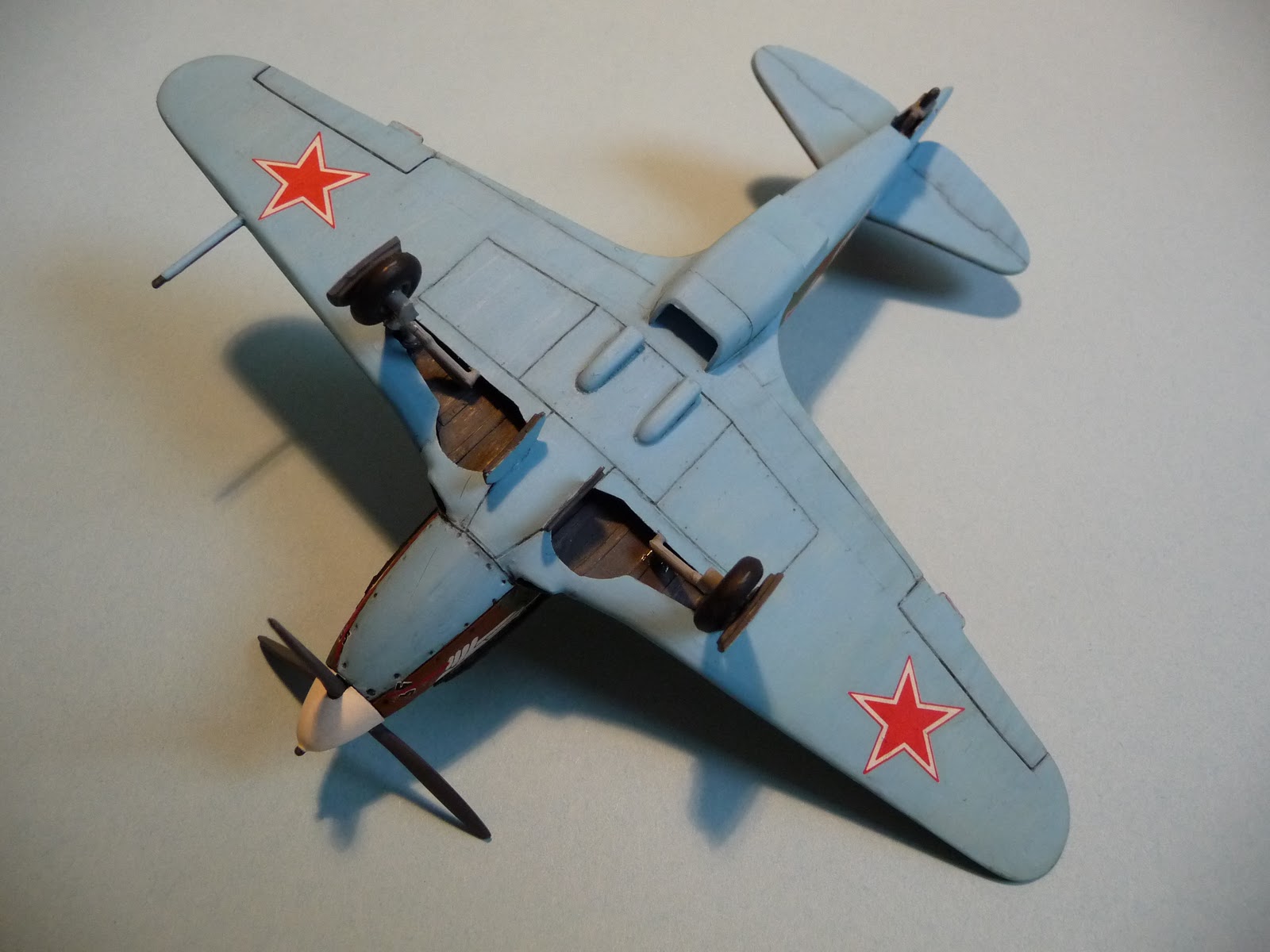 Sanmarovy modely: Jakovlev Jak-3, 1/72, Směr