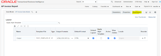 Oracle Application: Oracle Fusion BIP Report : How to design RTF ...