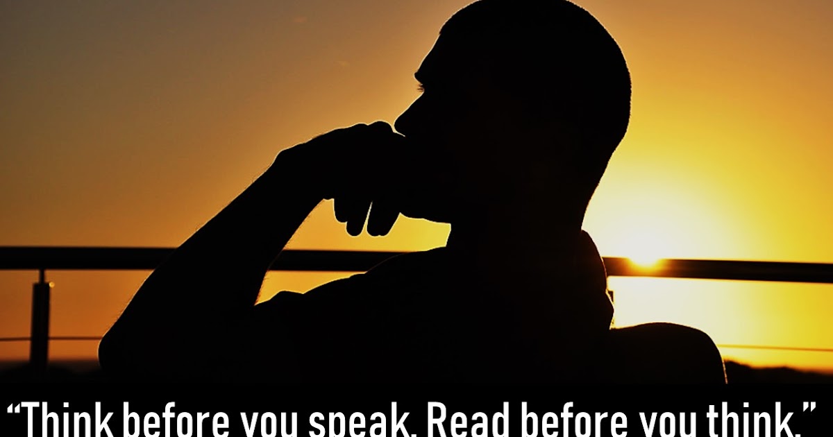 Think before you speak. Read before you think.: Benefits of Improving ...