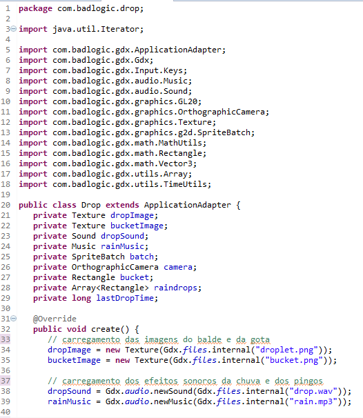 Tutorial - Simple game LibGDX