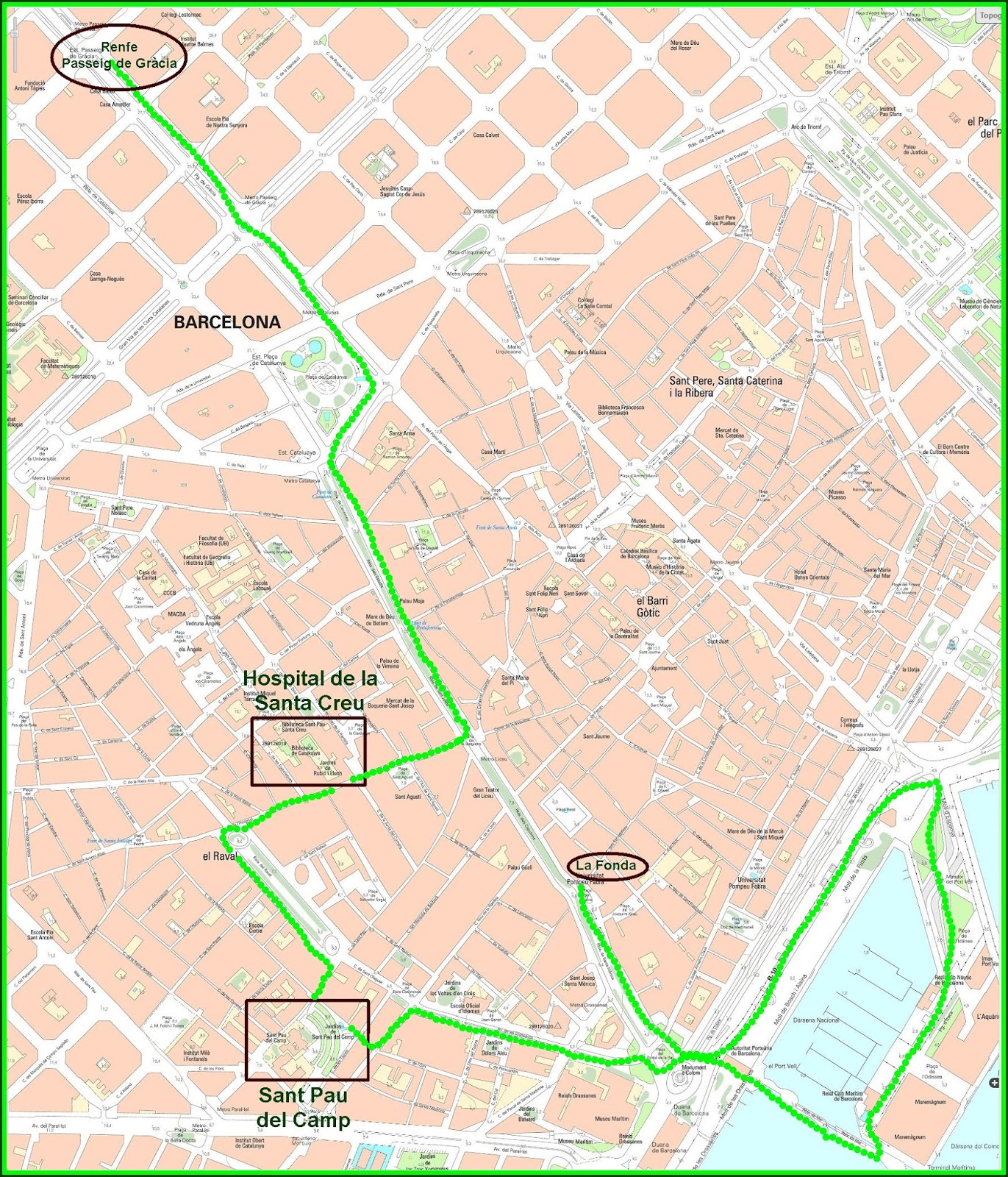 Caminaires de les Faldes del Montseny: Barcelona: Descobrint el Raval ...