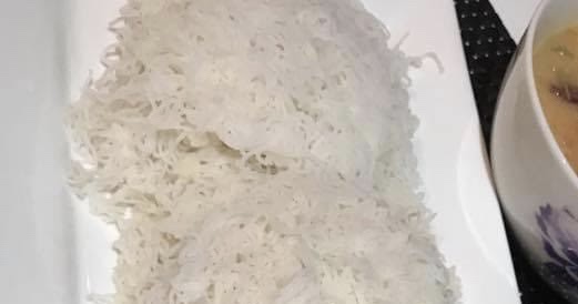 String-Hoppers With Rice Flour