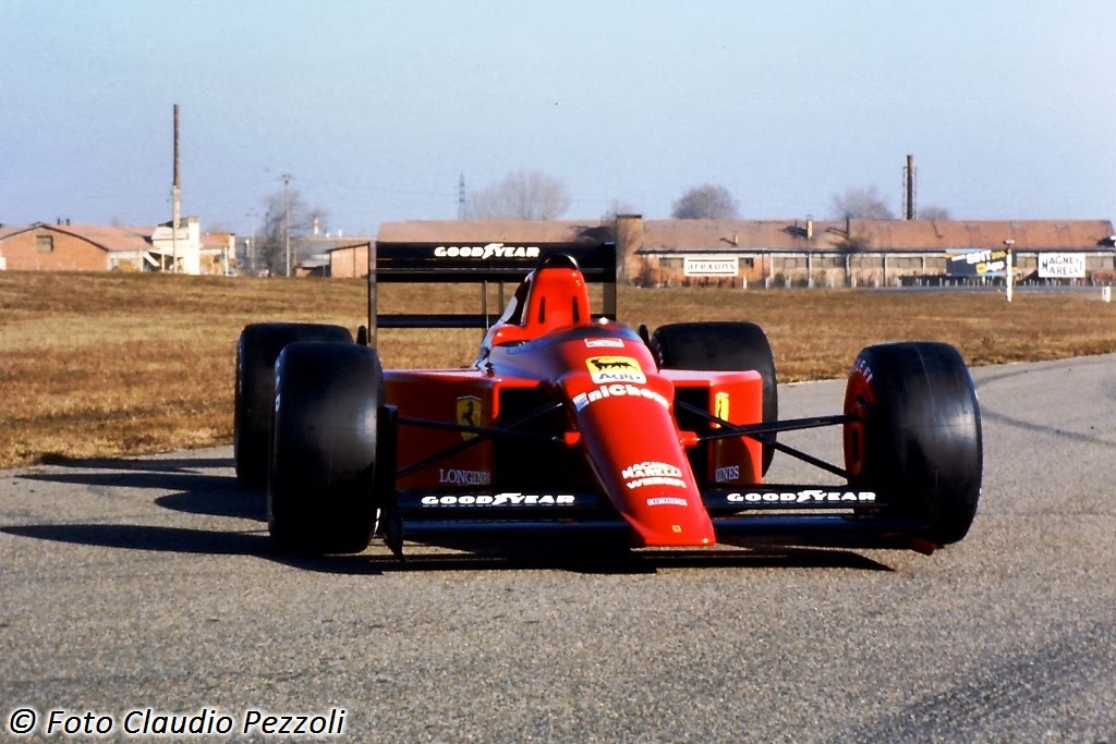 F1/ PRESENTAZIONE DELLA FERRARI F640 1989 - FOTO DI CLAUDIO PEZZOLI ...