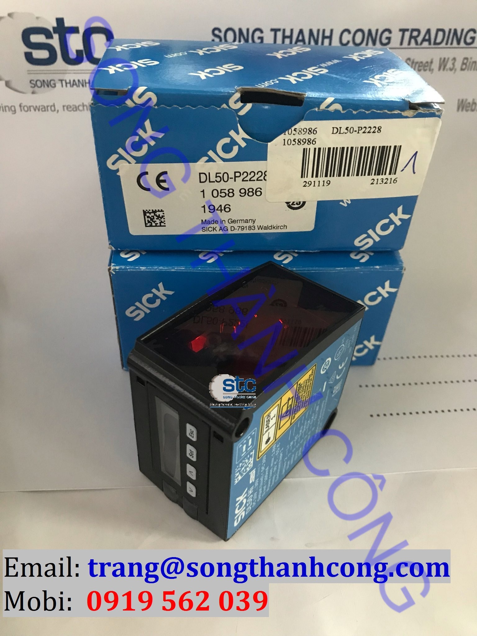 Mua bán thiết bị tự động: Cảm biến quang khoảng cách - DL50-P2228 ...