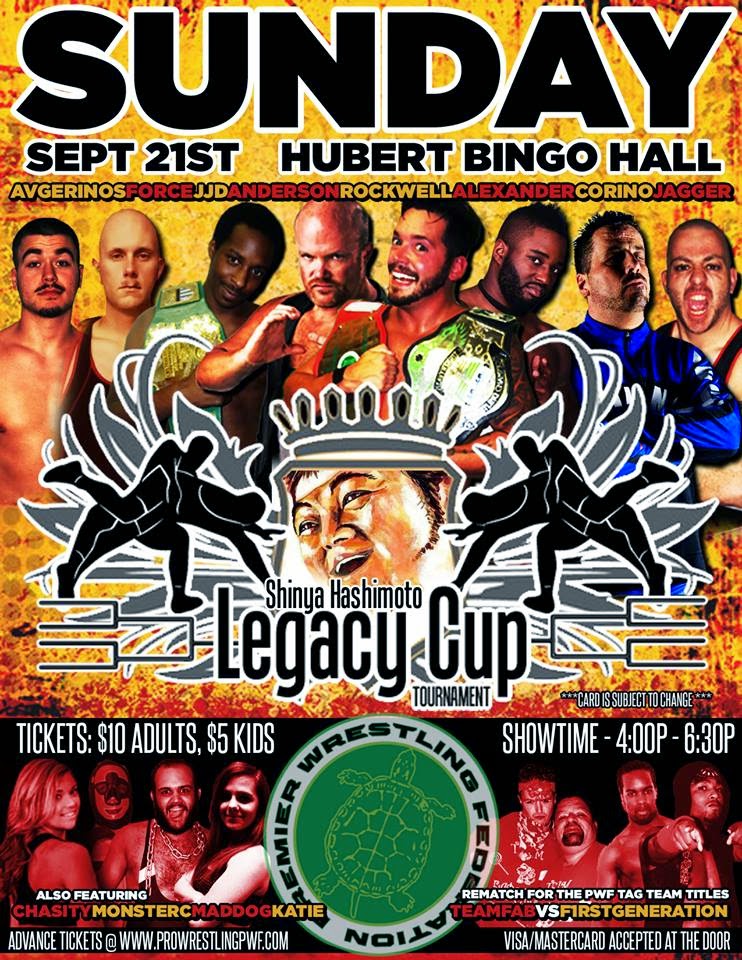 Premier Wrestling Federation: PWF Past Results-2014