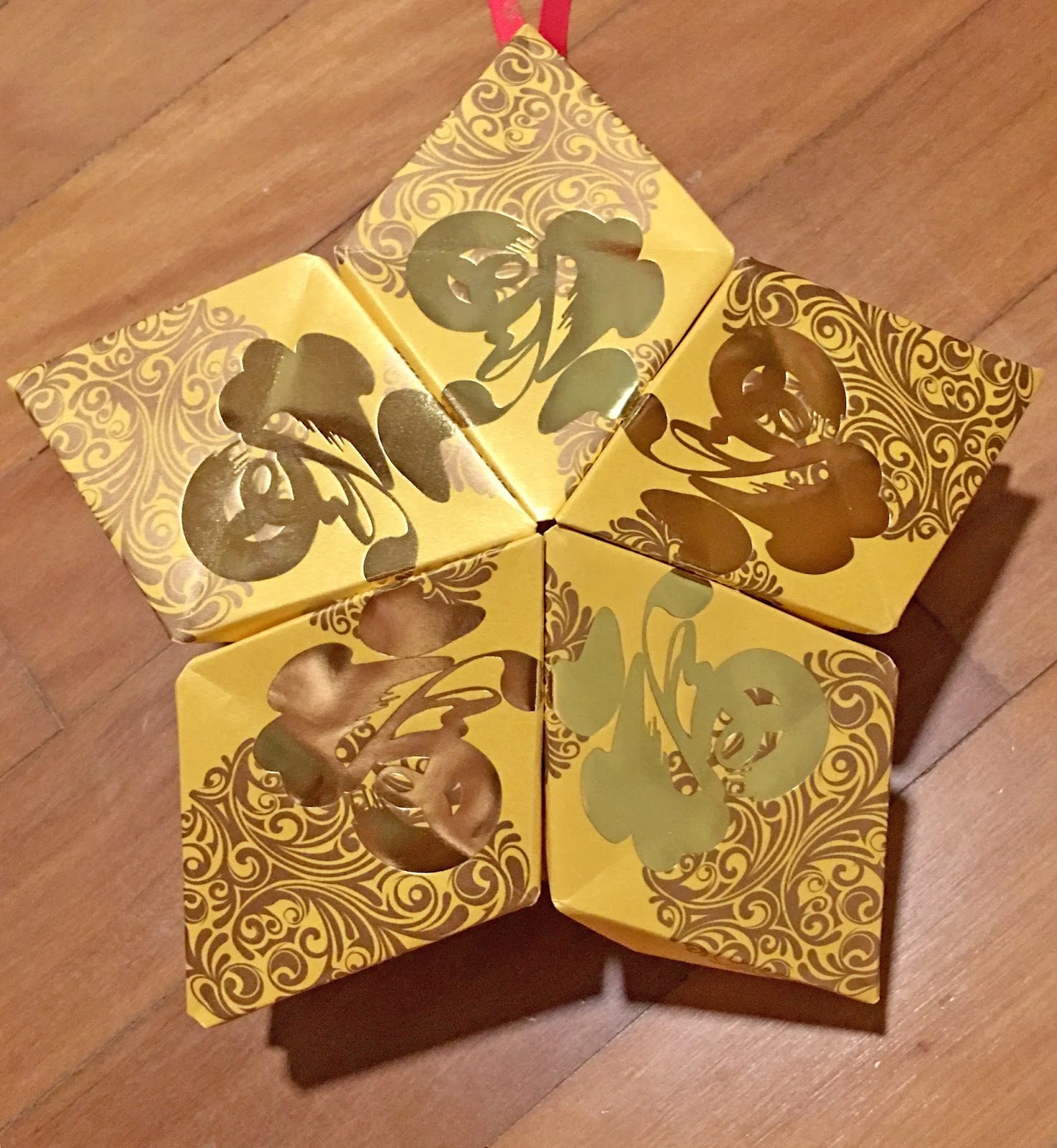 CNY Chinese New Year Ang Pow Lucky Seven Star Lantern