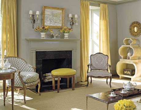 Eye For Design: Decorating With The Grey and Yellow Color Combination