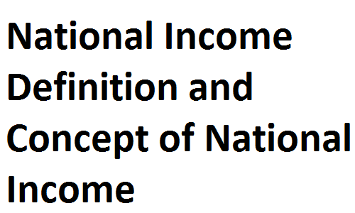 ICS FA ICom Notes Class XI Principles of Economics National Income ...