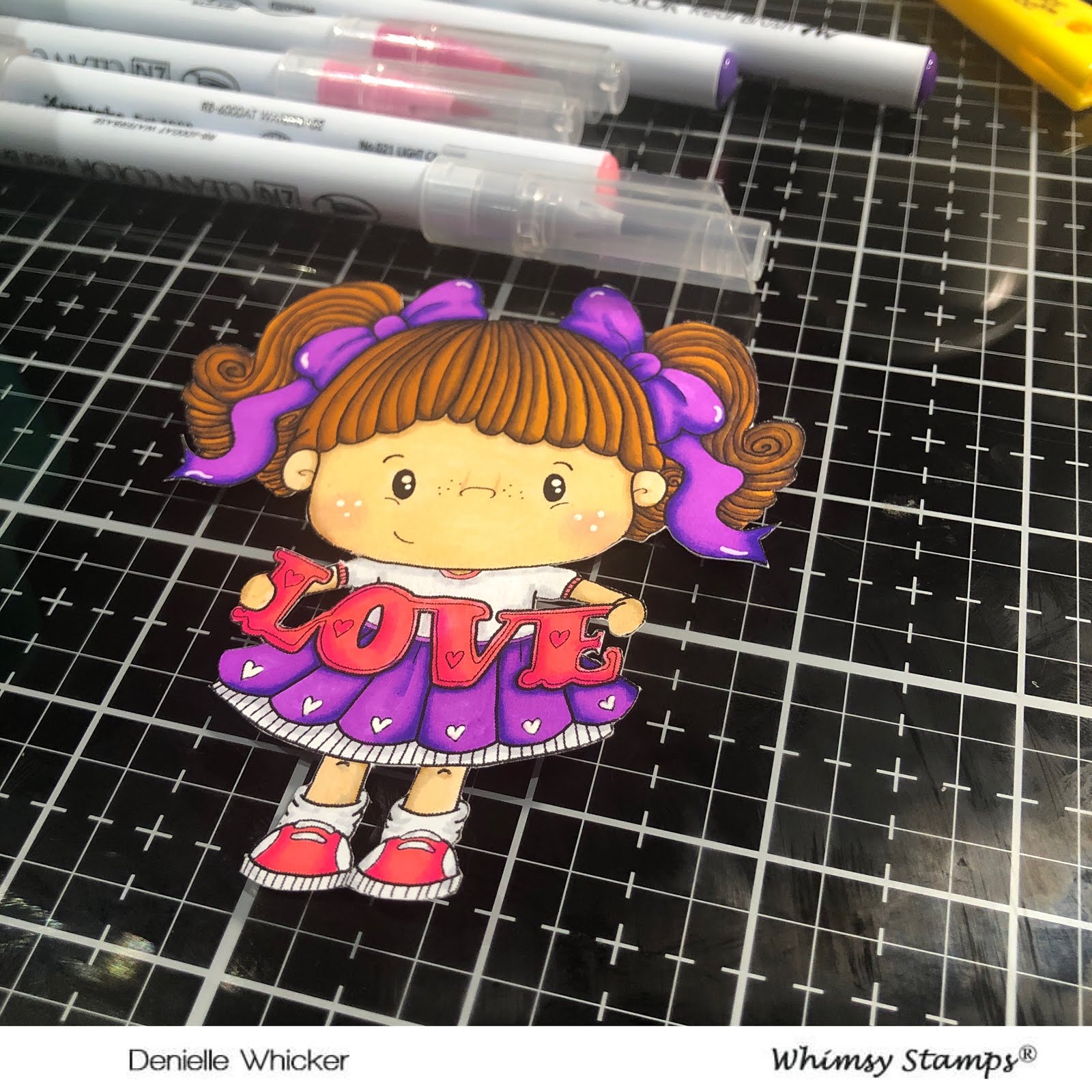 Angel Handmade Papercraft: Whimsy Stamps - PC Freckles