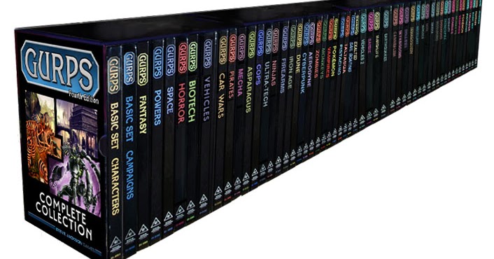 RPG Ultimate: GURPS - Um sistema genérico quase ilimitado.