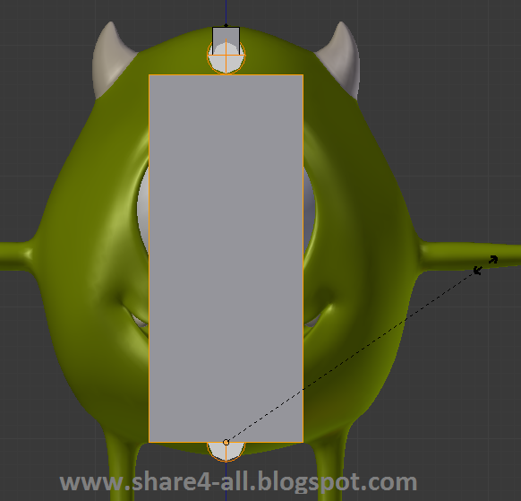 Rigging Karakter Blender 3d Mike Monster University Bagian 1 - Pemula 3D