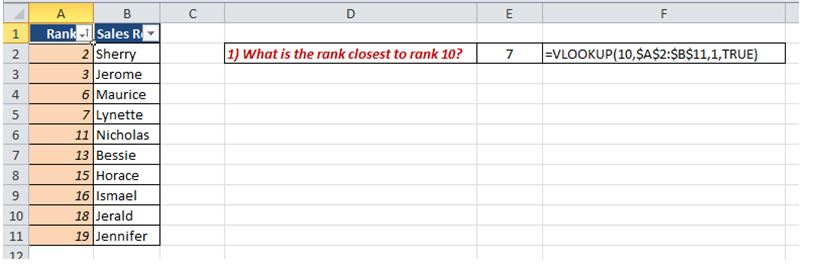 VLOOKUP - Exact Match & Approximate Match