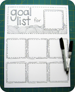 Love.Fashion.Style: DIY Goal List from Cornflower Blue Studios!