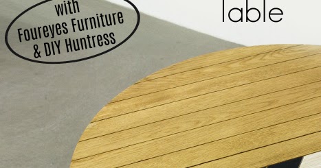 BLEACH + INK | Round Coffee Table | Foureyes Furniture & DIY Huntress ...