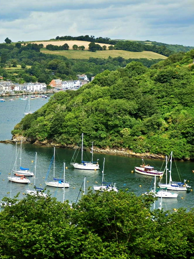 Mike's Cornwall: Beautiful Views of the Fowey Estuary, Cornwall