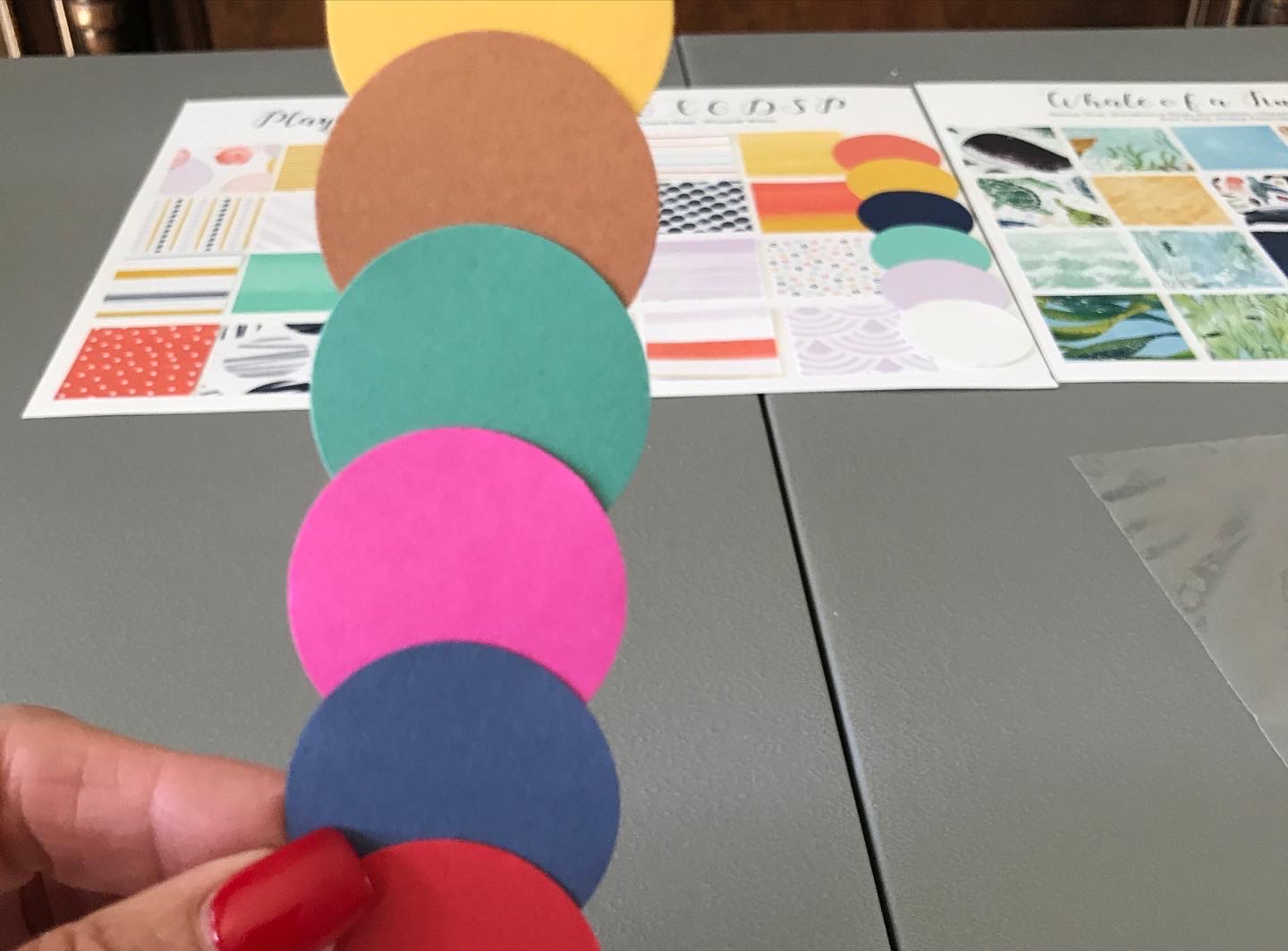 Karen On The Lake Stamper: Designer Series Paper Samplers