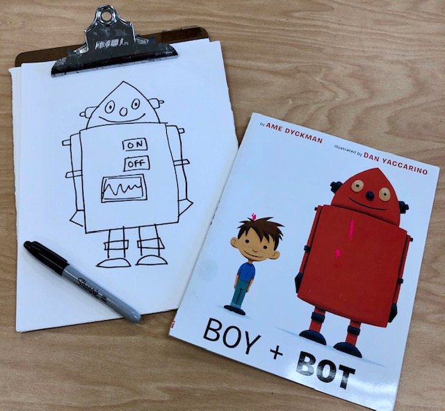 Art with Mr. Giannetto: 2nd Grade Robots