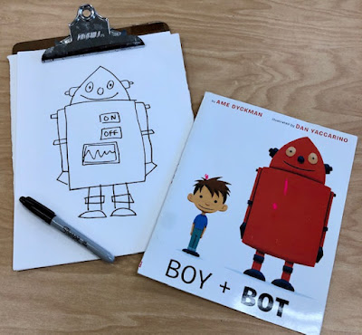 Art with Mr. Giannetto: 2nd Grade Robots