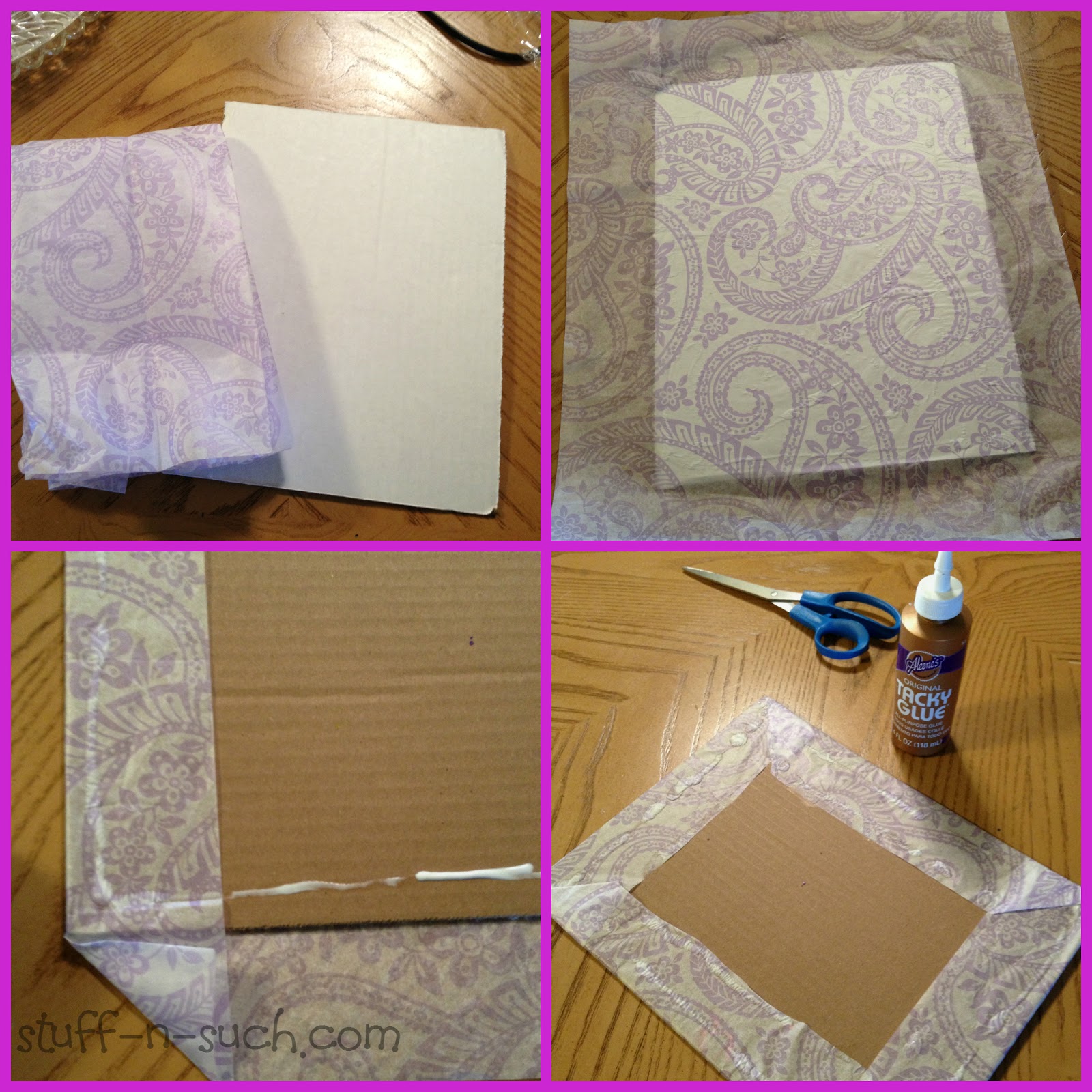 Stuff-n-Such By Lisa: Quick-n-Easy Collage Board