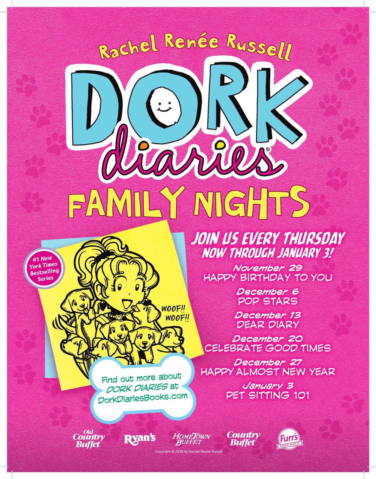 Missy's Product Reviews : Dork Diaries & Ovations Brands Meal Passes ...