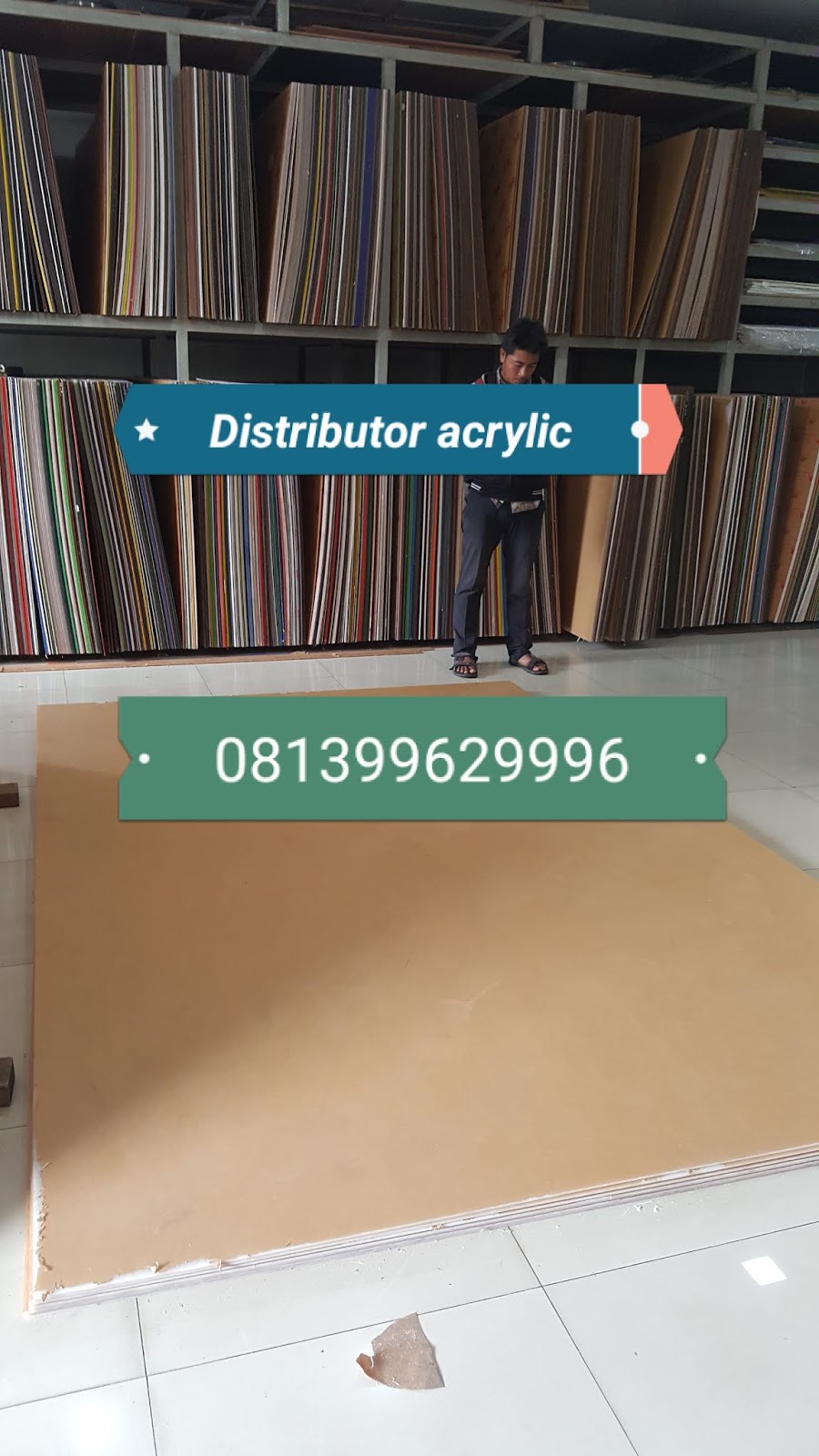 TOKO JUAL ACRYLIC LEMBARAN WARNA DAN CUSTOM STOK BESAR JATI ASIH ...