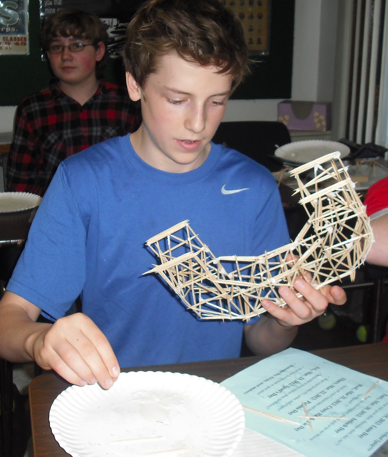 Antioch School News: Eighth Grade Bridges