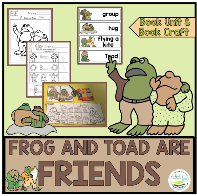 FROG AND TOAD ARE FRIENDS BOOK UNIT AND CRAFT ~ Book Units by Lynn