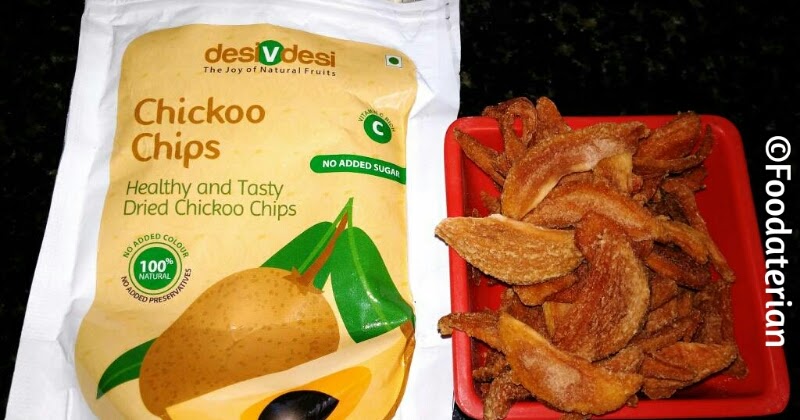 DesiVdesi Chikoo Chips