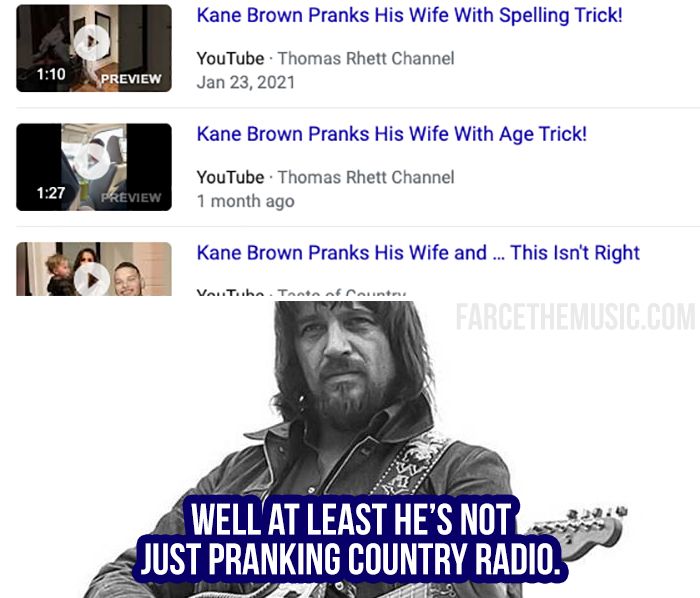 Farce the Music: More Monday Memes: Cody Jinks, Morgan Wallen, Waylon ...