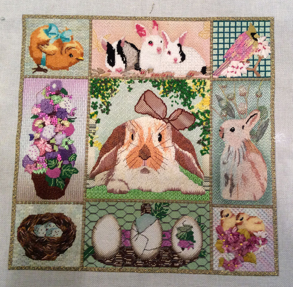 Bunnies On My Mind - - Bedecked and Beadazzled