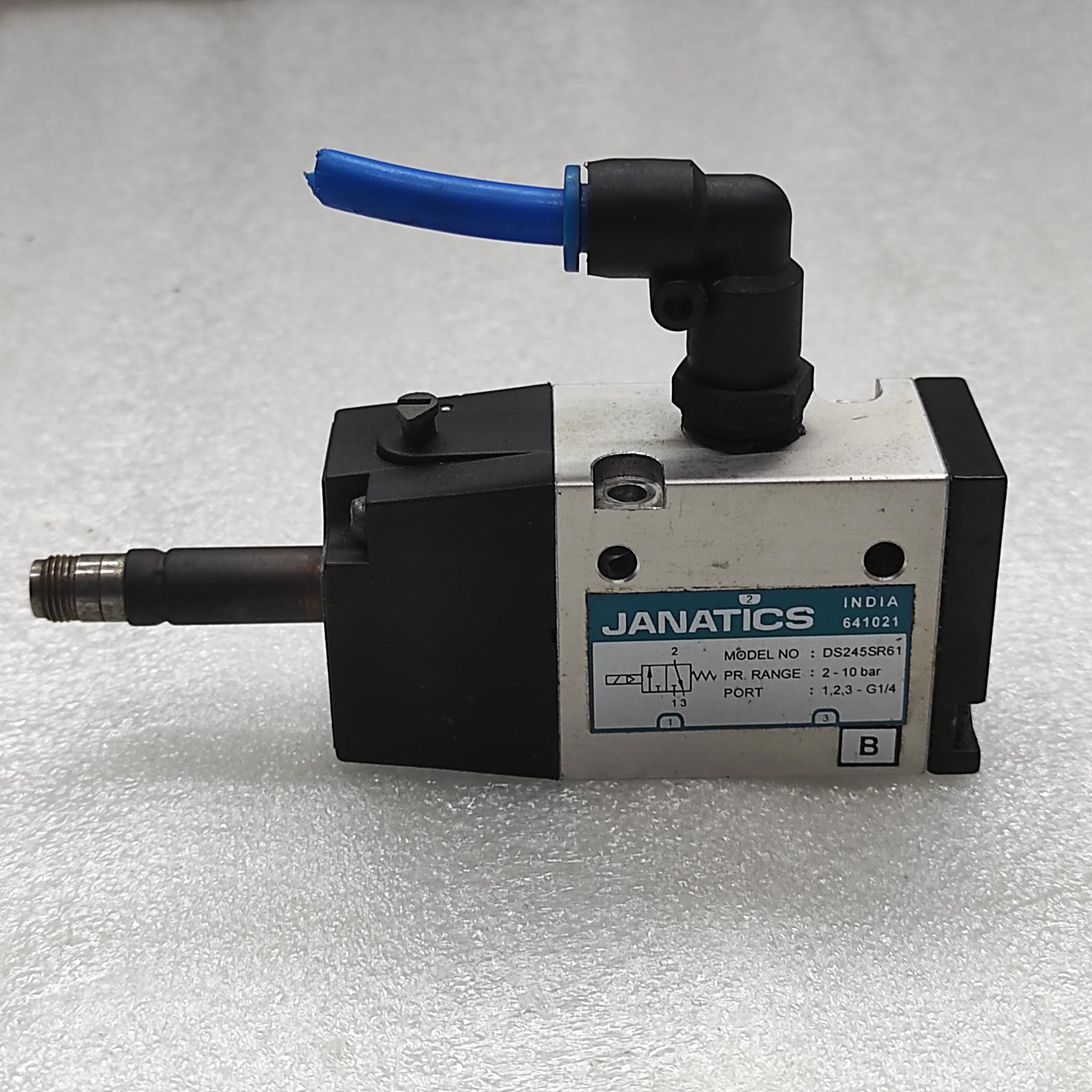 JANATICS DS245SR61 SOLENOID VALVE 2-10 BAR