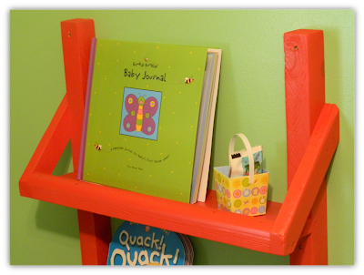 Crafty Kate: Nursery Bookshelves