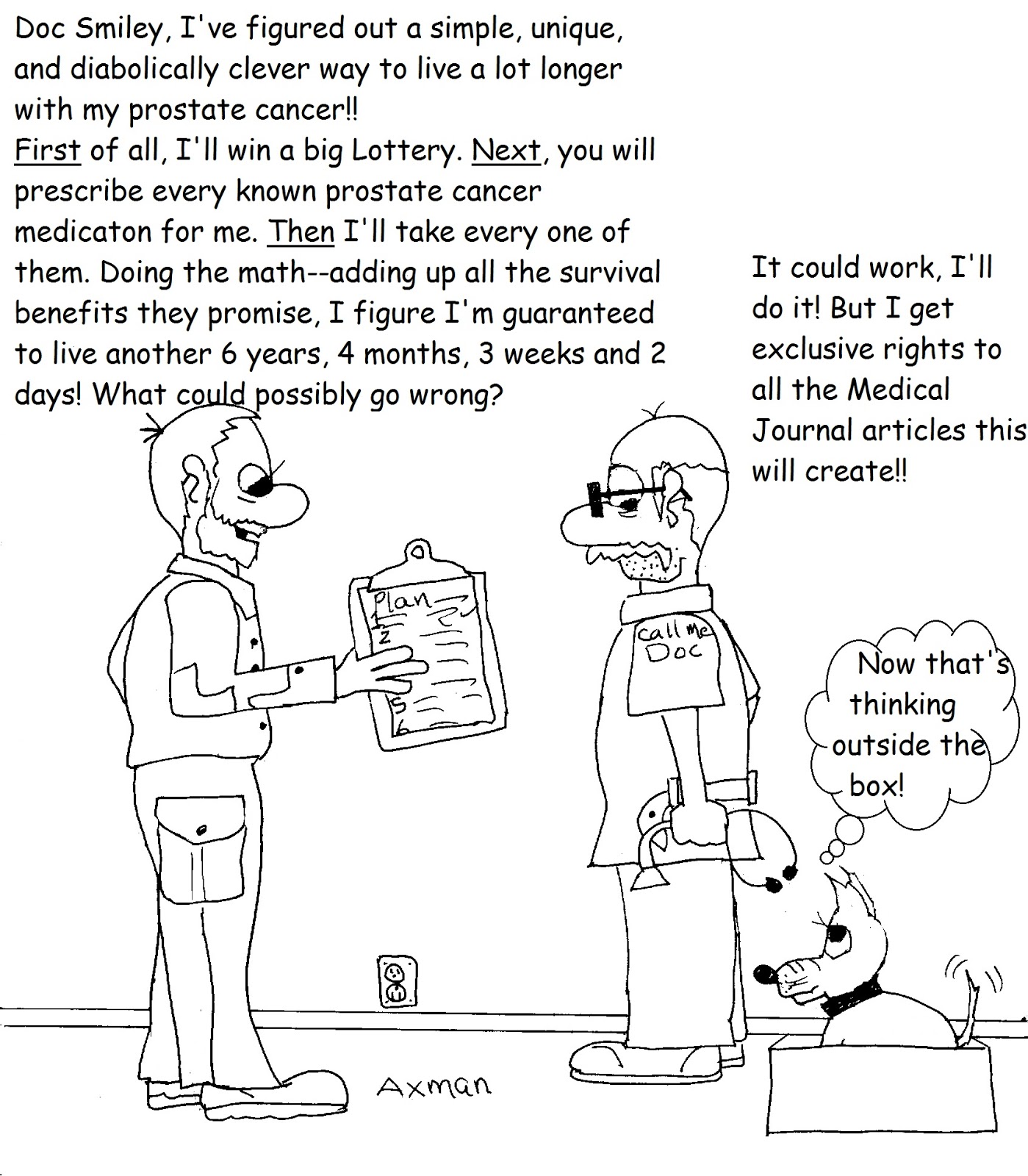 Cancer Clinical Trials: Clinical Trials in Cartoons