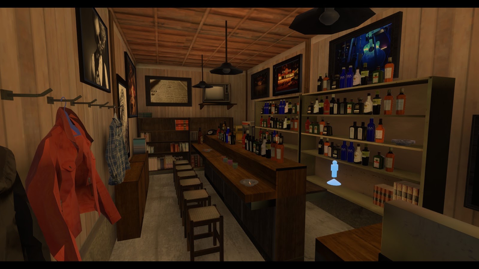 VRChatの飲み屋街ワールド、ポピー横丁のひみつ-100杯のかけそば トマブロ