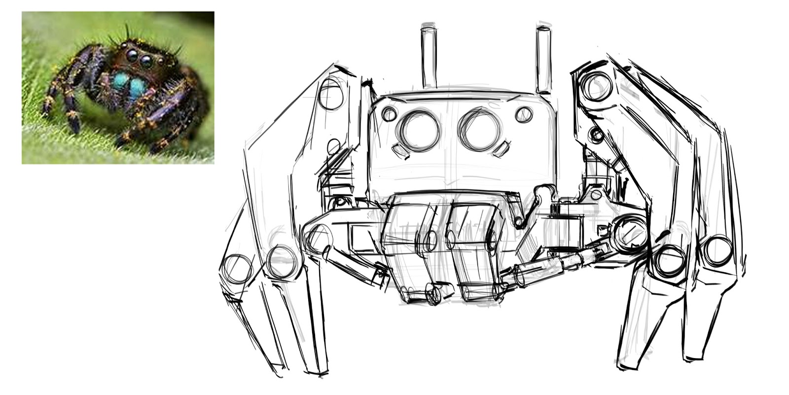 A Work In Progress: spider mech