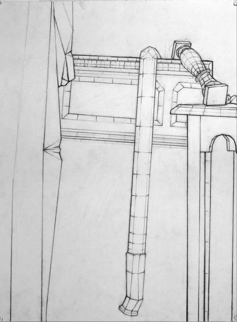 Bethel Intro To Drawing: In-Class Examples of Planar Analysis