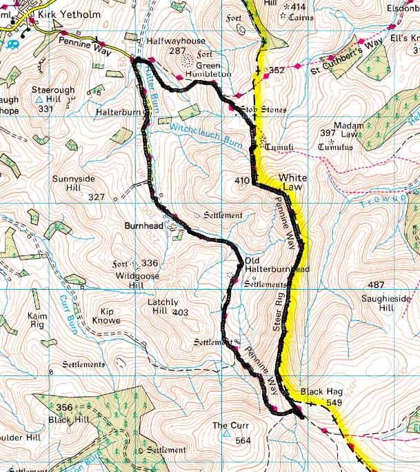 Rambling Nana: A Cheviot Stroll