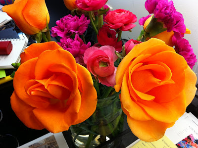 CoCoTribeca: The Most Amazing Orange Roses