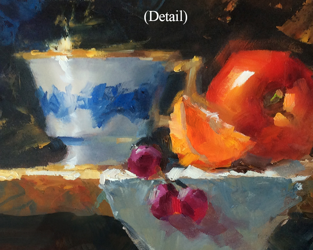 TOM BROWN FINE ART: STILL LIFE WITH FRUIT by TOM BROWN
