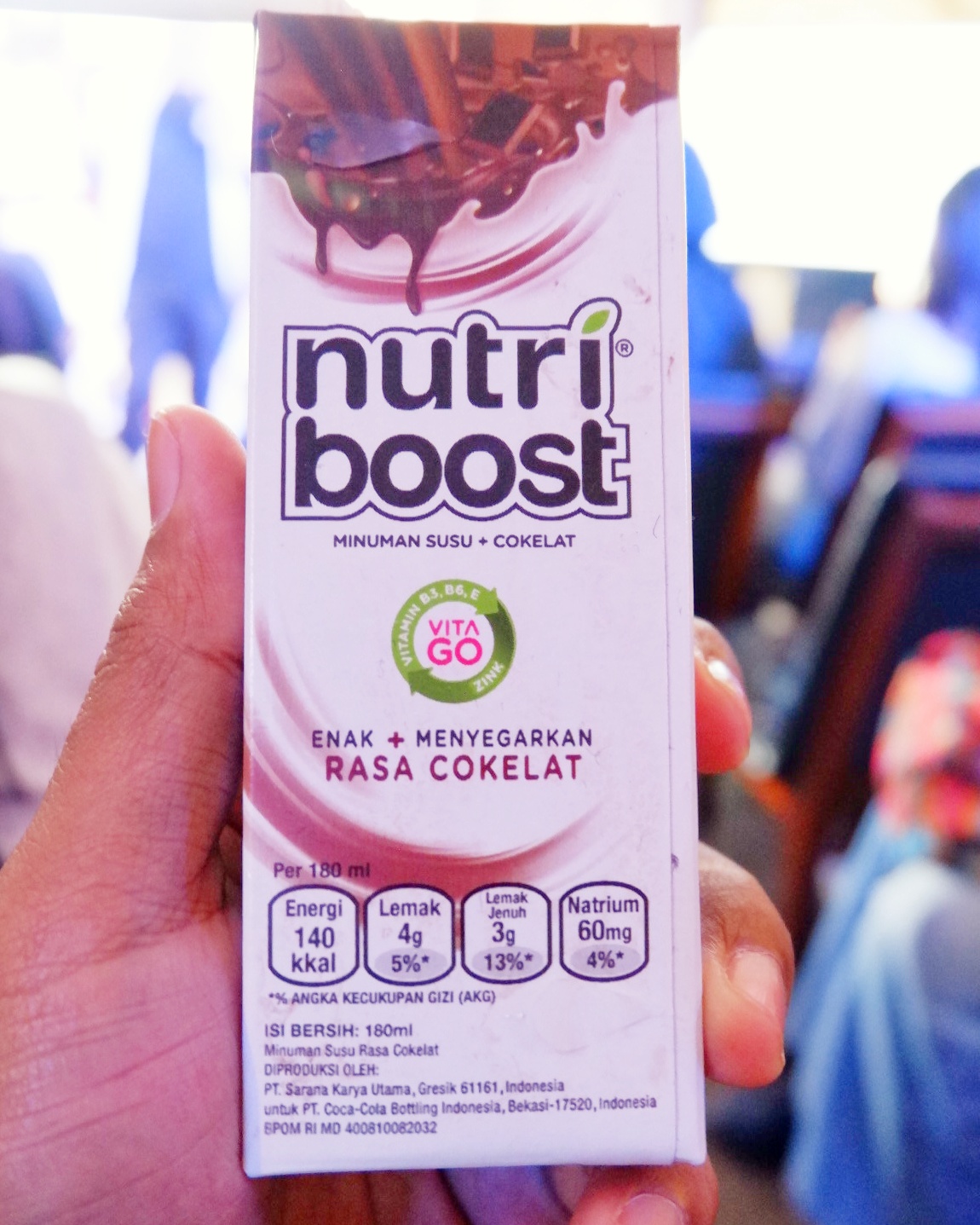 NUTRIBOOST Minuman Susu Untuk Anak Muda Indonesia - Bowo Susilo