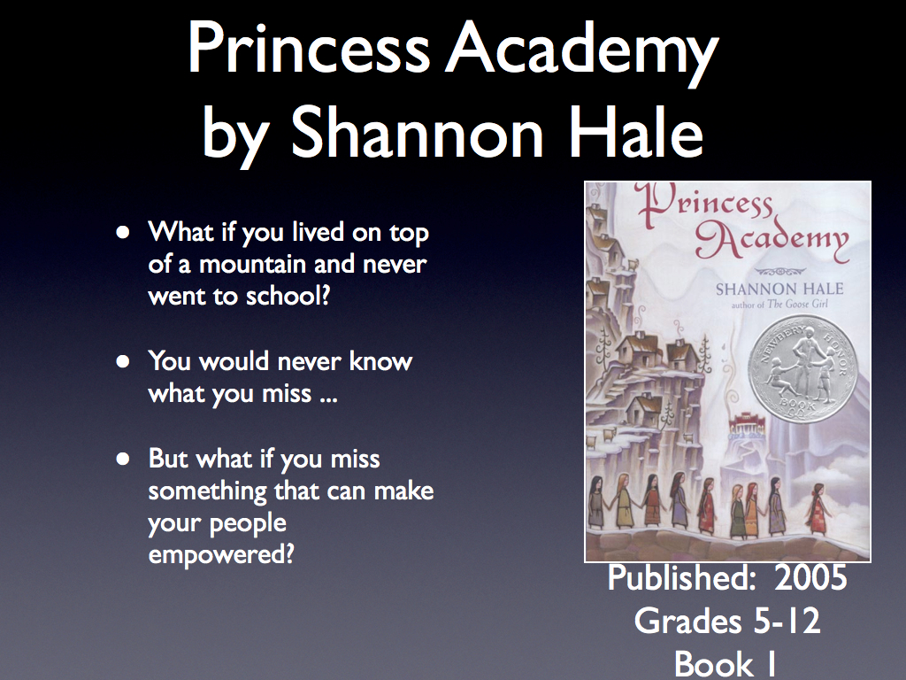 Young Adult Reading Machine: Princess Academy by Shannon Hale