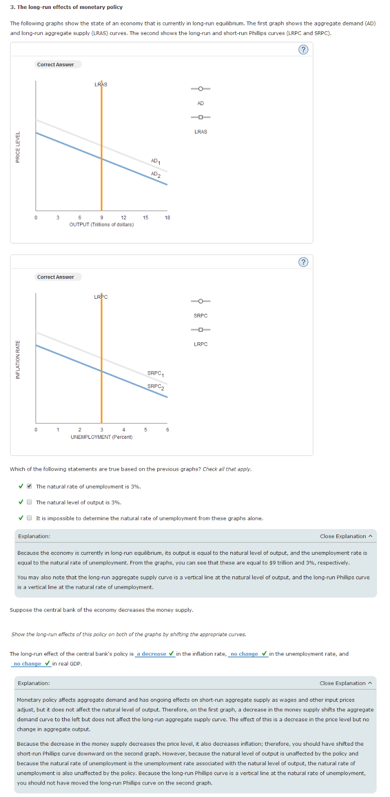 Orange: Macro. Chapter 22 【The Short-Run Trade-off between Inflation ...
